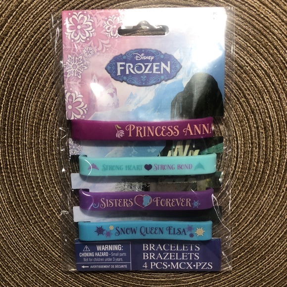 Disney | Accessories | Disney Frozen Silicone Bracelets | Poshmark